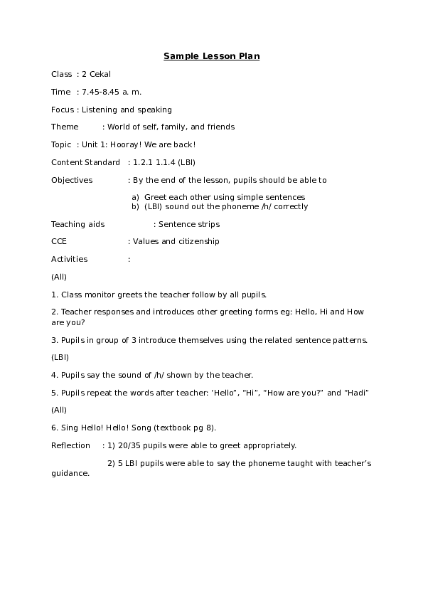 the singing lesson theme