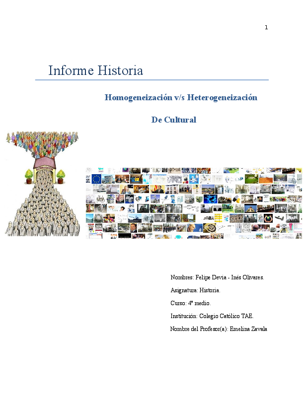 (DOC) GLOBALIZACION (HOMOGENEIZACION Y HETEROGENEIZACION)