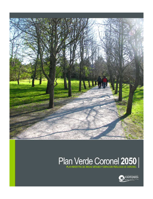 (PDF) PLAN VERDE CORONEL 2050 (EDICIÓN 2. AÑO 2012) PLAN MAESTRO DE ...