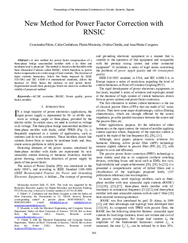(PDF) current harmonics in Point of Common Coupling (PCC