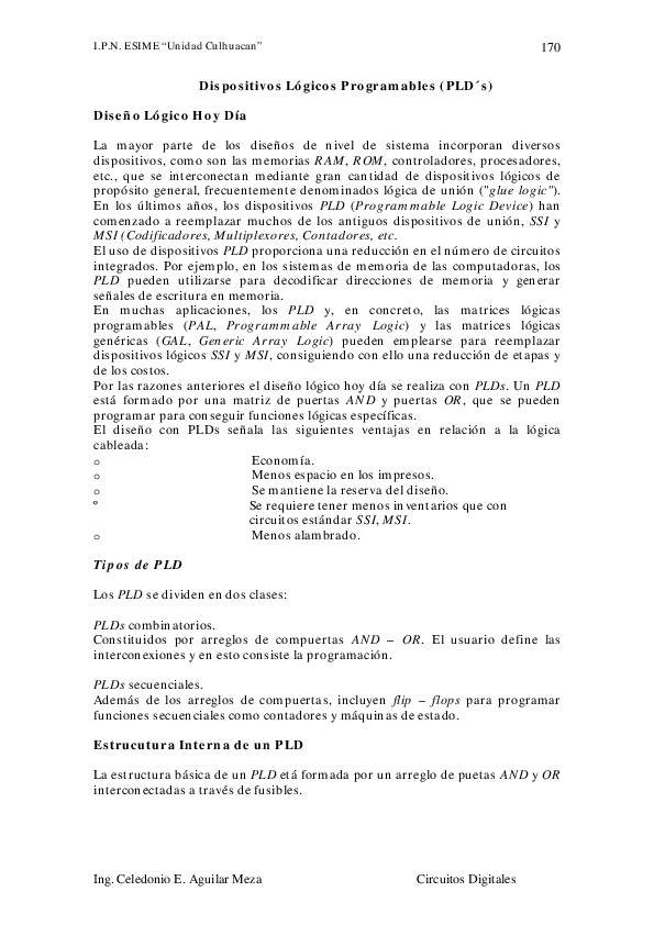 (PDF) Dispositivos Lgicos Programables