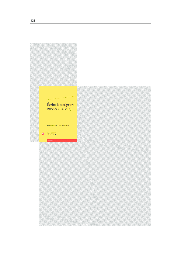 (PDF) Review: Ivanne Rialland (Hg.): Écrire la Sculpture (XIXe- XXe ...