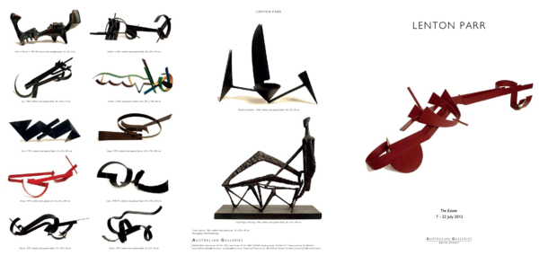 (PDF) Lenton Parr: Works from the Studio