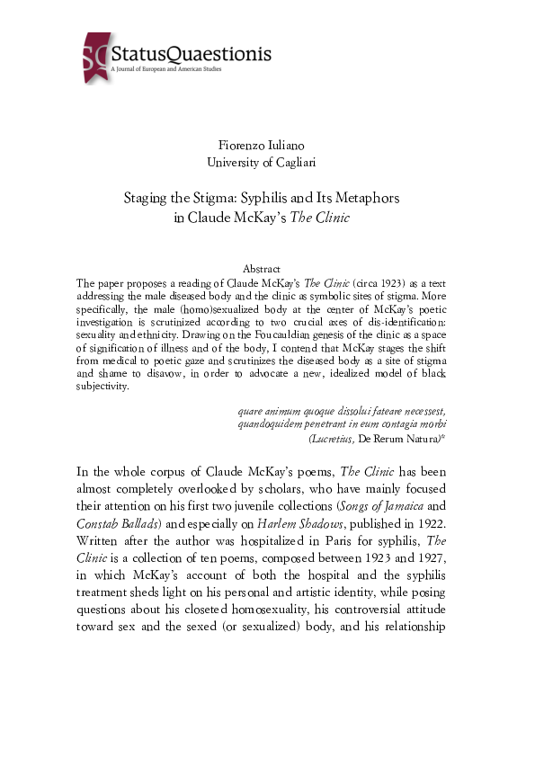 America Poem Claude Mckay Analysis Pdf | Sitedoct.org