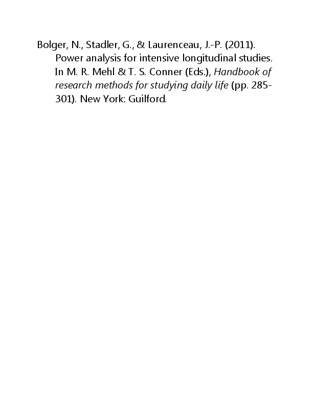 (PDF) Intensive longitudinal methods: An introduction to diary and experience sampling research ...