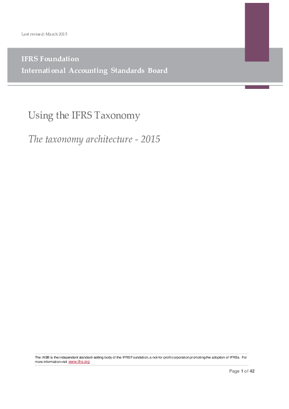 (PDF) IFRS Foundation International Accounting Standards Board Using ...
