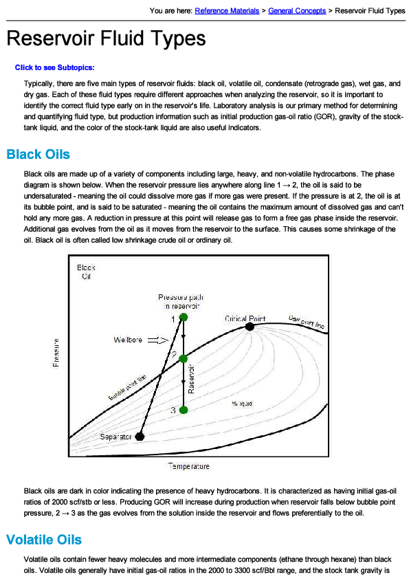 (PDF) Reservoir Fluid Types