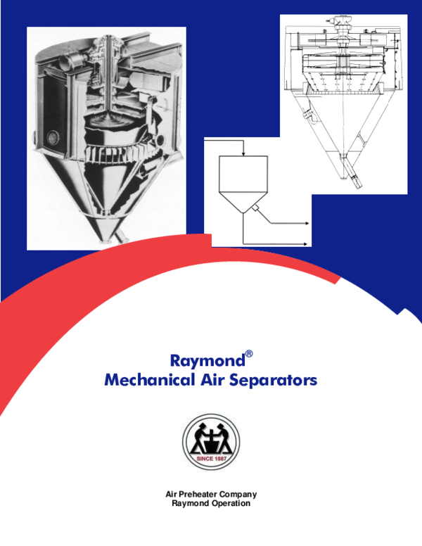 (PDF) Raymond ® Mechanical Air Separators