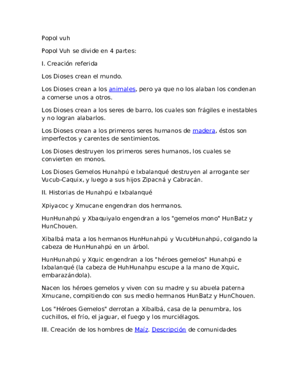 (DOC) Popol vuh