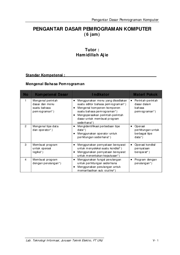 (PDF) Materi Visual Basic