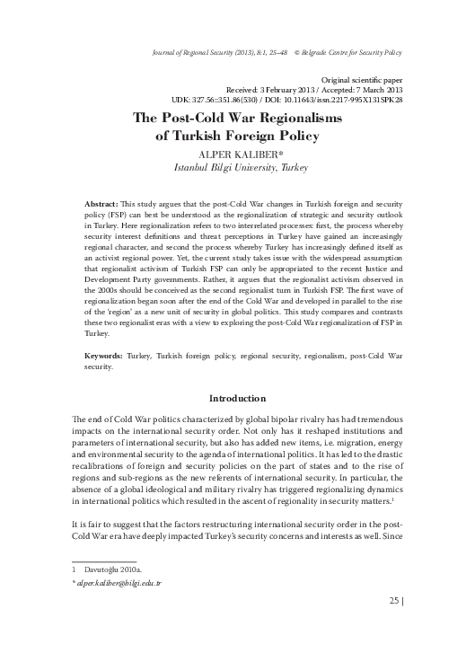 (PDF) Geopolitical Regionalisms Resulting From US-Led GWOT, Colour Revolutions and Arab Spring ...
