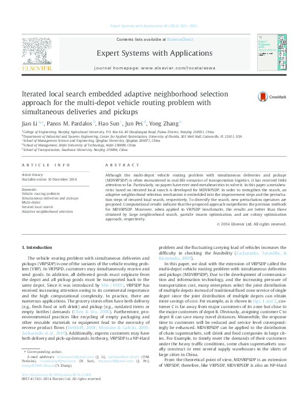 (PDF) Iterated local search embedded adaptive neighborhood selection ... (PDF) Iterated local search embedded adaptive neighborhood selection ...