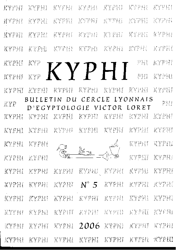(PDF) VICTOR LORET ET LA COLLECTION D’ANTIQUITES EGYPTIENNES DU MUSEE ...