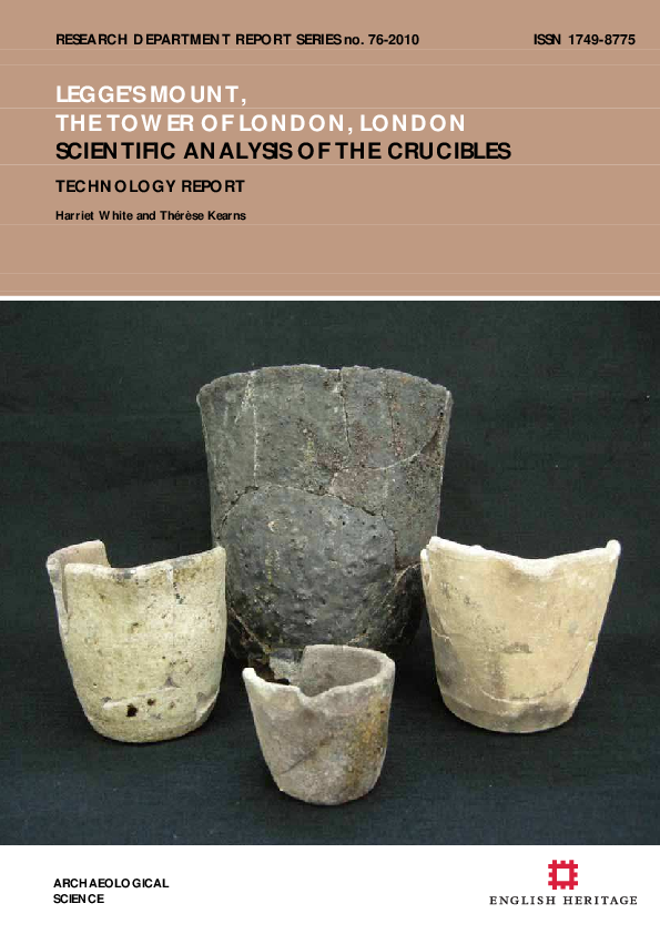 (PDF) Legge's Mount - The Tower of London, Scientific Analysis of the ...