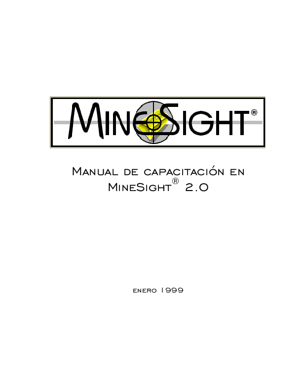 (PDF) Manual de Mine Sight en Espanol