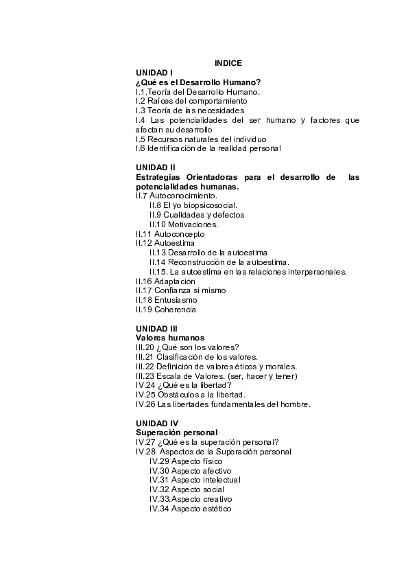 (PDF) Desarrollo Humano y Calidad.