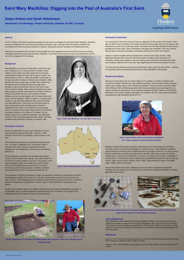 (PDF) Saint Mary MacKillop: Digging into the Past of Australia's First ...