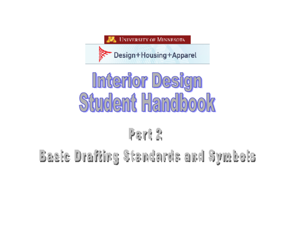 Basic Drafting Standards