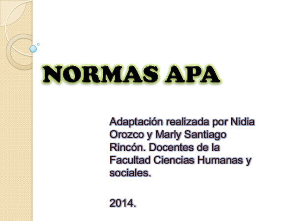 (PDF) Normas appa | Flore Restrepo - Academia.edu