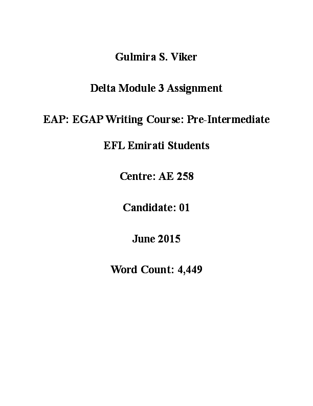 (DOC) Delta Module 3 assignment