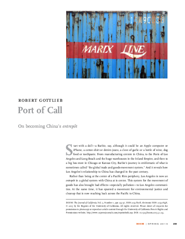 (PDF) Port of Call