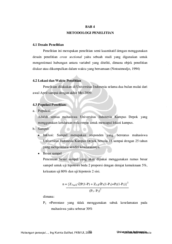 (PDF) METODOLOGI PENELITIAN 4.1 Desain Penelitian