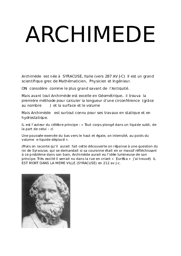 (DOC) ARCHIMEDE
