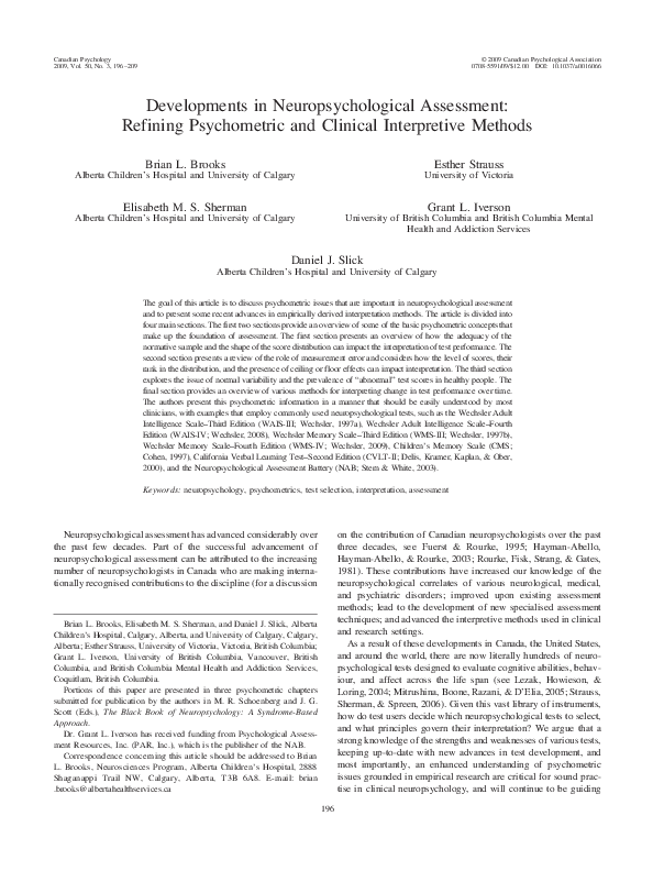 (PDF) Short Forms of The Benton Judgment of Line Orientation Test ...