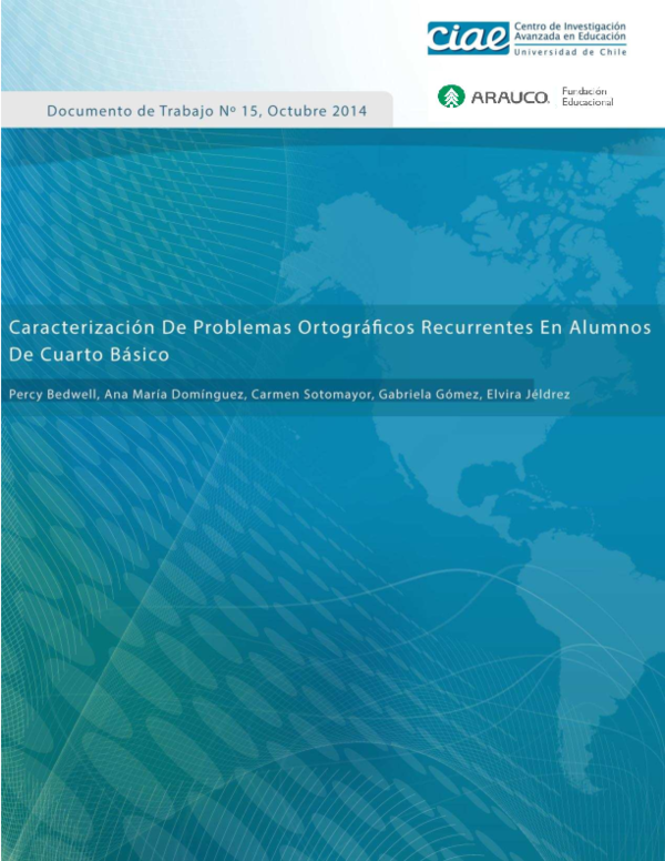 (PDF) Caracterización de problemas ortográficos recurrentes en alumnos ...