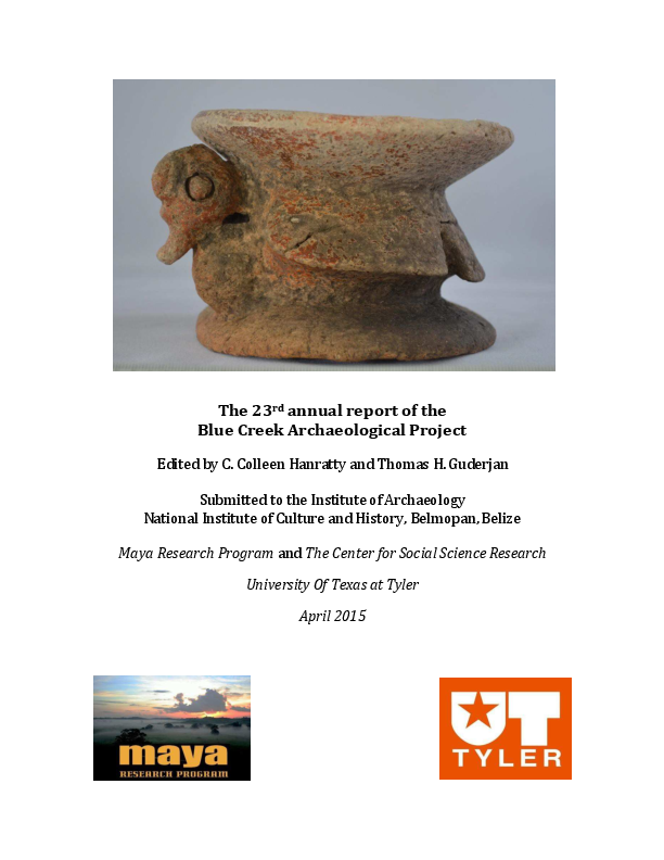 (PDF) Maya Research Program's 23rd Annual Report of the Blue Creek ...