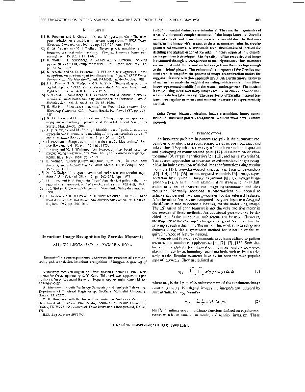 Ieee Transactions On Pattern Analysis A N D Machine Intelligence