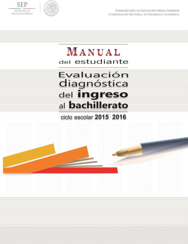 (PDF) 4. Manual Estudiante Eval Diagn Ingreso 15-16