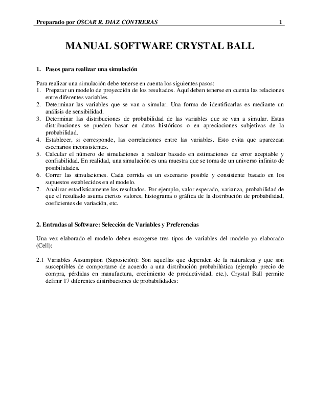(PDF) MANUAL SOFTWARE CRYSTAL BALL