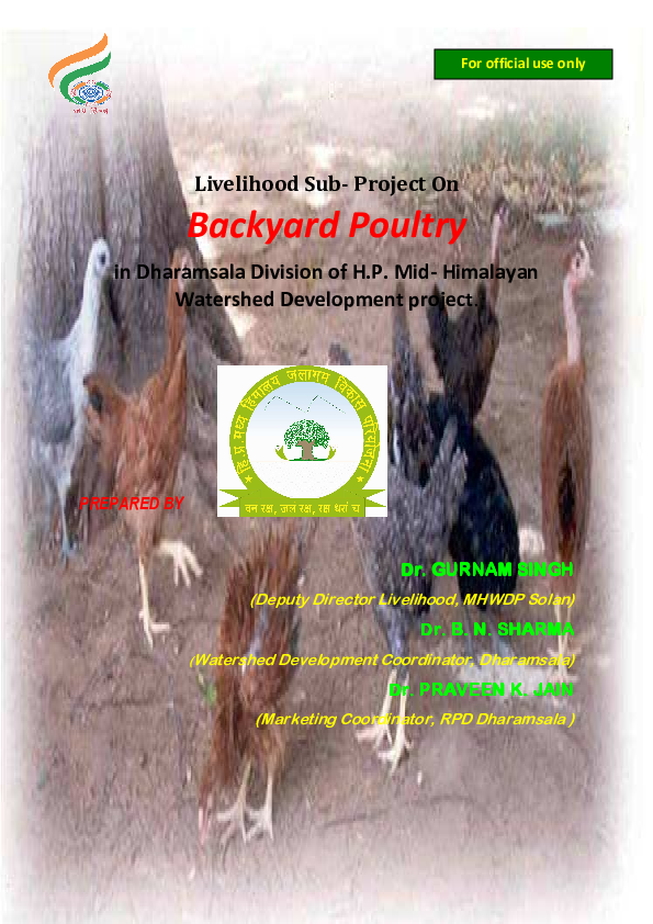(PDF) Himachal Pradesh Mid Himalayan Watershed Development Project ...