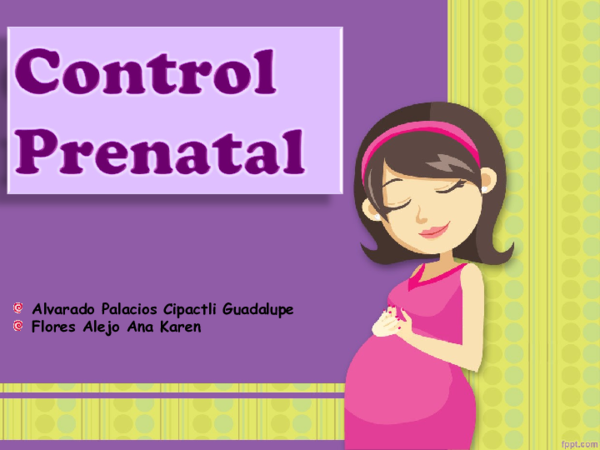 (PPT) Control prenatal