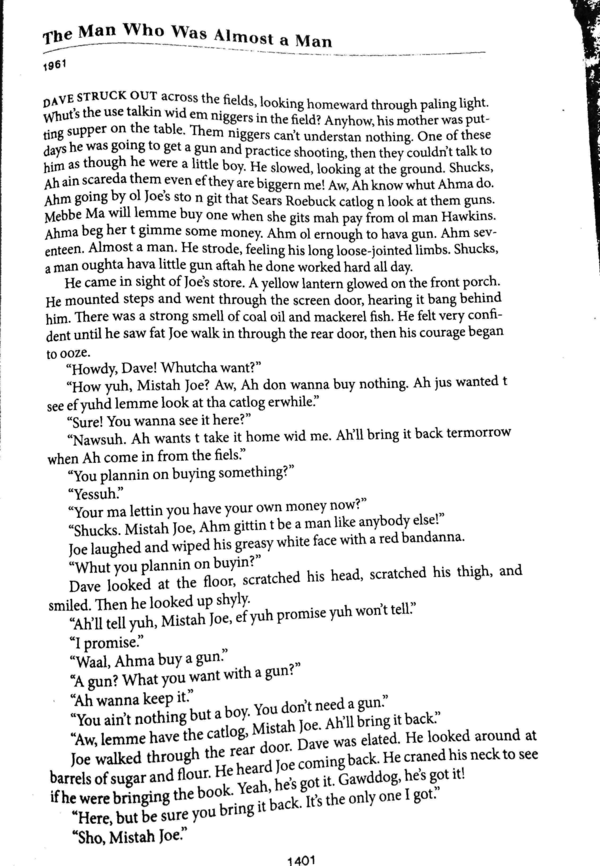 (PDF) The man who was almost a man