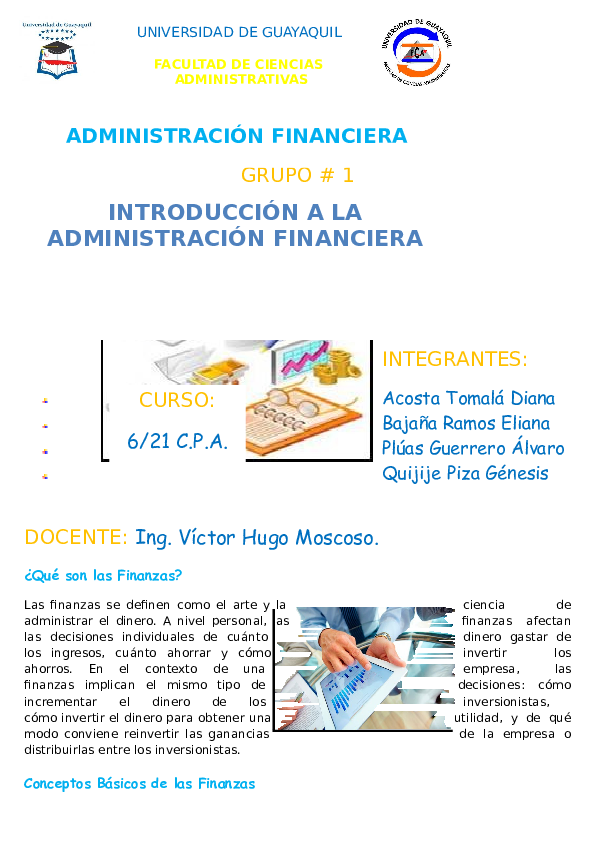 (DOC) FINANZAS CONCEPTOS BASICOS