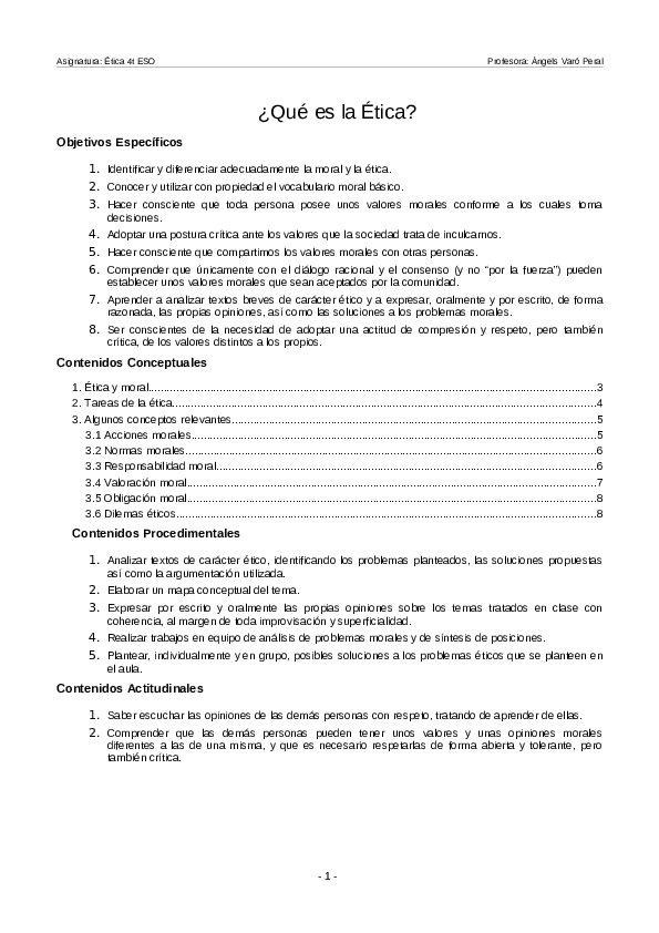 (PDF) Qué es la Ética