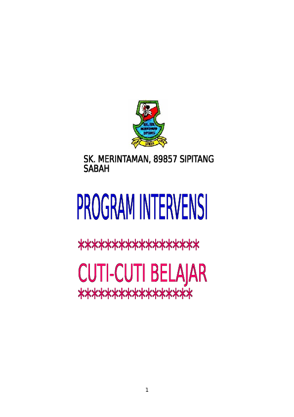 (DOC) KERTAS KERJA CCB