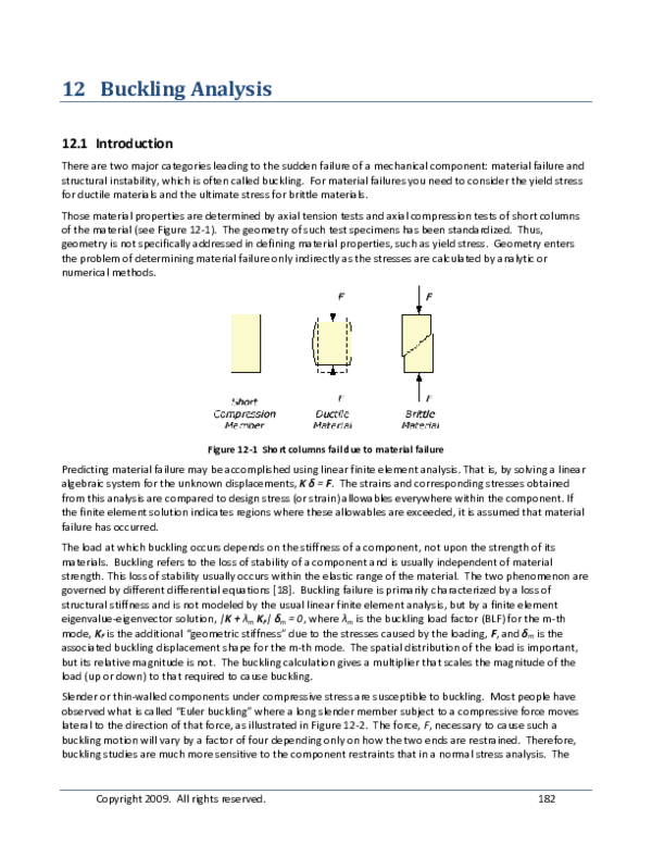 (PDF) Buckling Analysis Introduction
