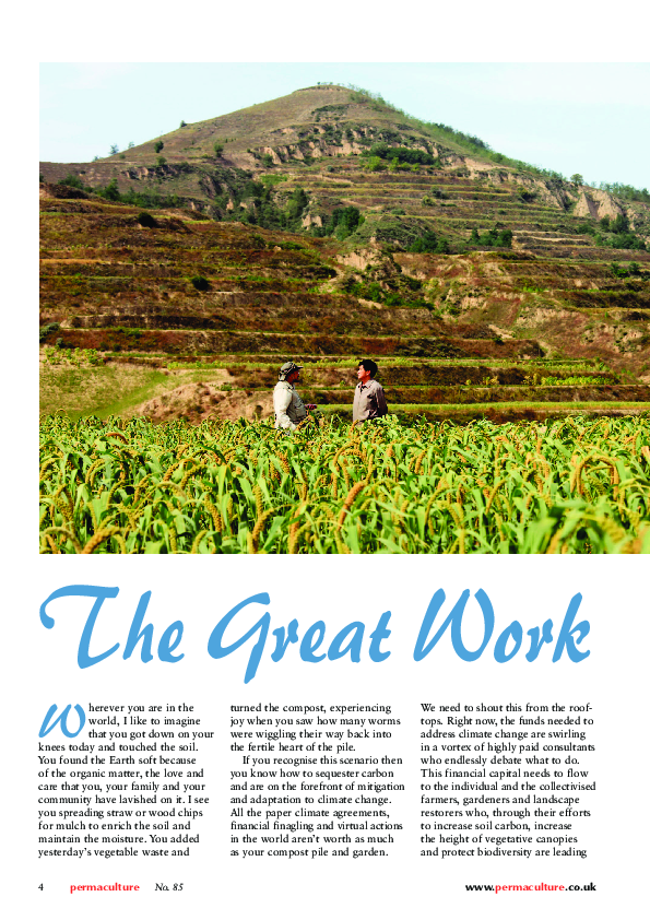 (PDF) The Great Work