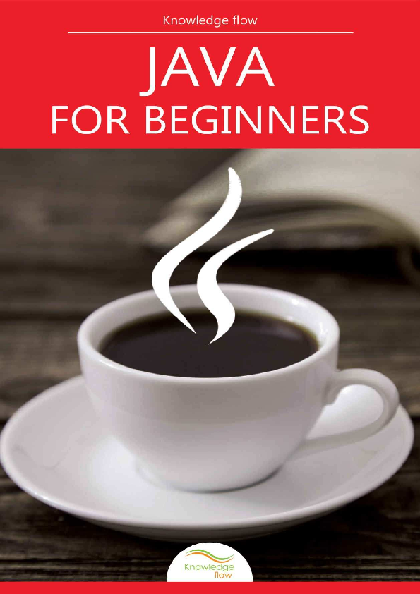 (PDF) JAVA for Beginners