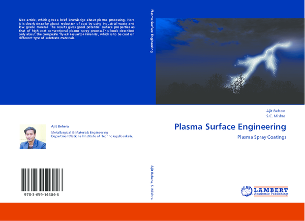 (PDF) Plasma surface engineering