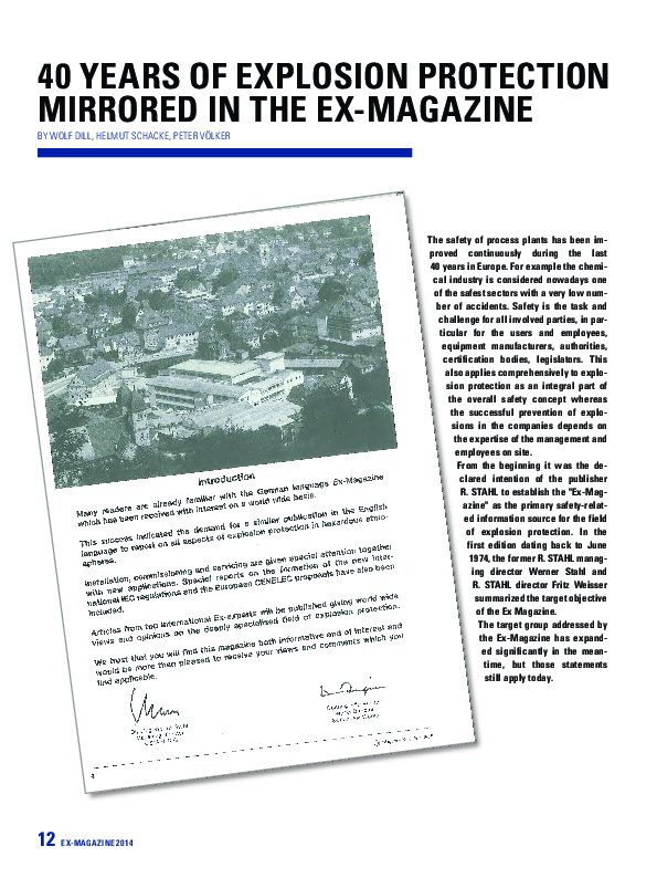 (PDF) Ex-Magazine 2014 Dill et al 40 years