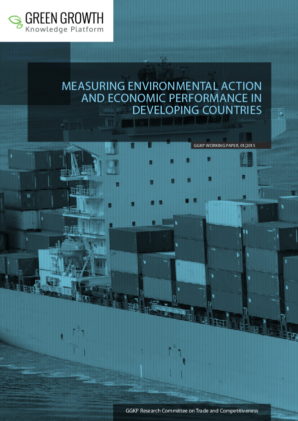 (PDF) Measuring Environmental Action and Economic Performance in ...