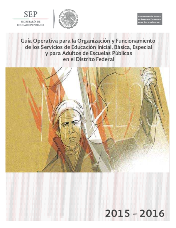 (PDF) AFSEDF - Guia Operativa para Escuelas Públicas 2015 - 2016
