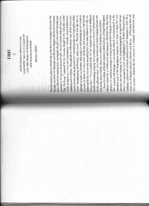 (PDF) Gianlorenzo Bernini's Bel Composto The Unification of Life and ...