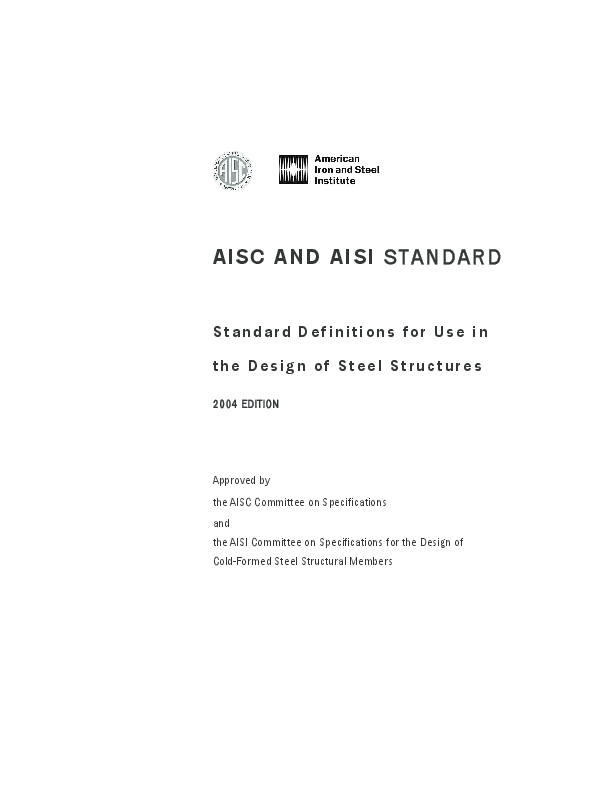 (PDF) AISC AND AISI STANDARD