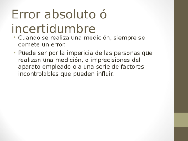 (PPT) Error absoluto y error relativo2