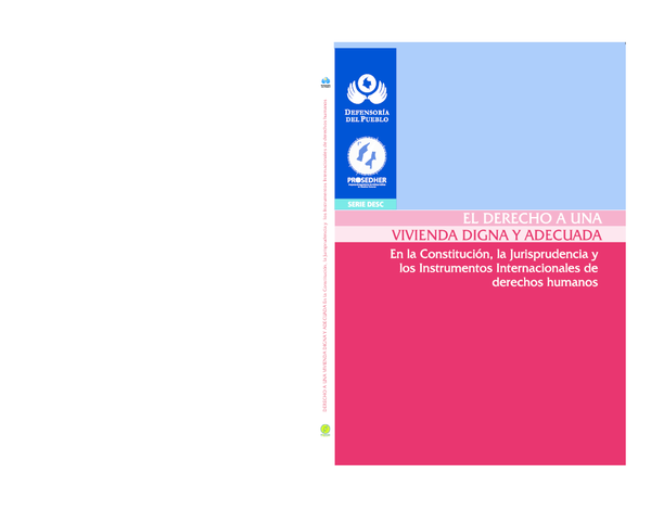 (PDF) El derecho a una vivienda digna y adecuada (Housing Rights) | FELIPE A. GALVIS-CASTRO ...
